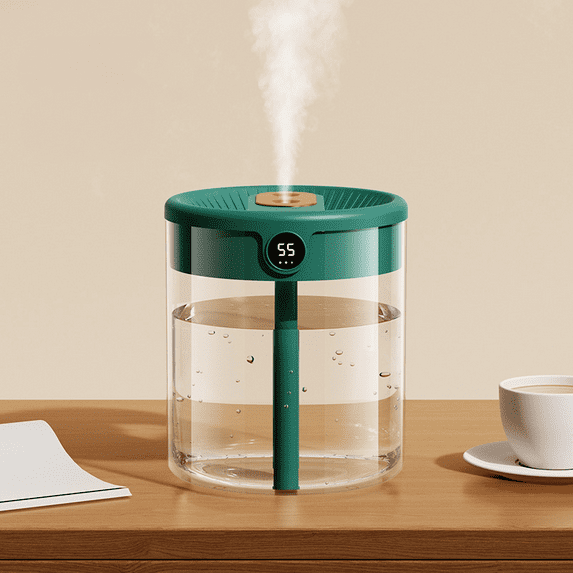 Humidifier Plant Humidifier Ultra-quiet with Humidity Indicator 2000ml ...