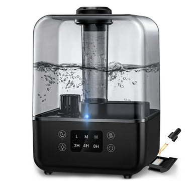 Equate Ultrasonic Humidifier, Diffuser, Cool Mist, Visible Mist, Filter ...