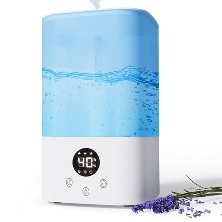 HOMVANA Humidifiers for Bedroom Home, 3.6L, Cool Mist, H101 - White ...