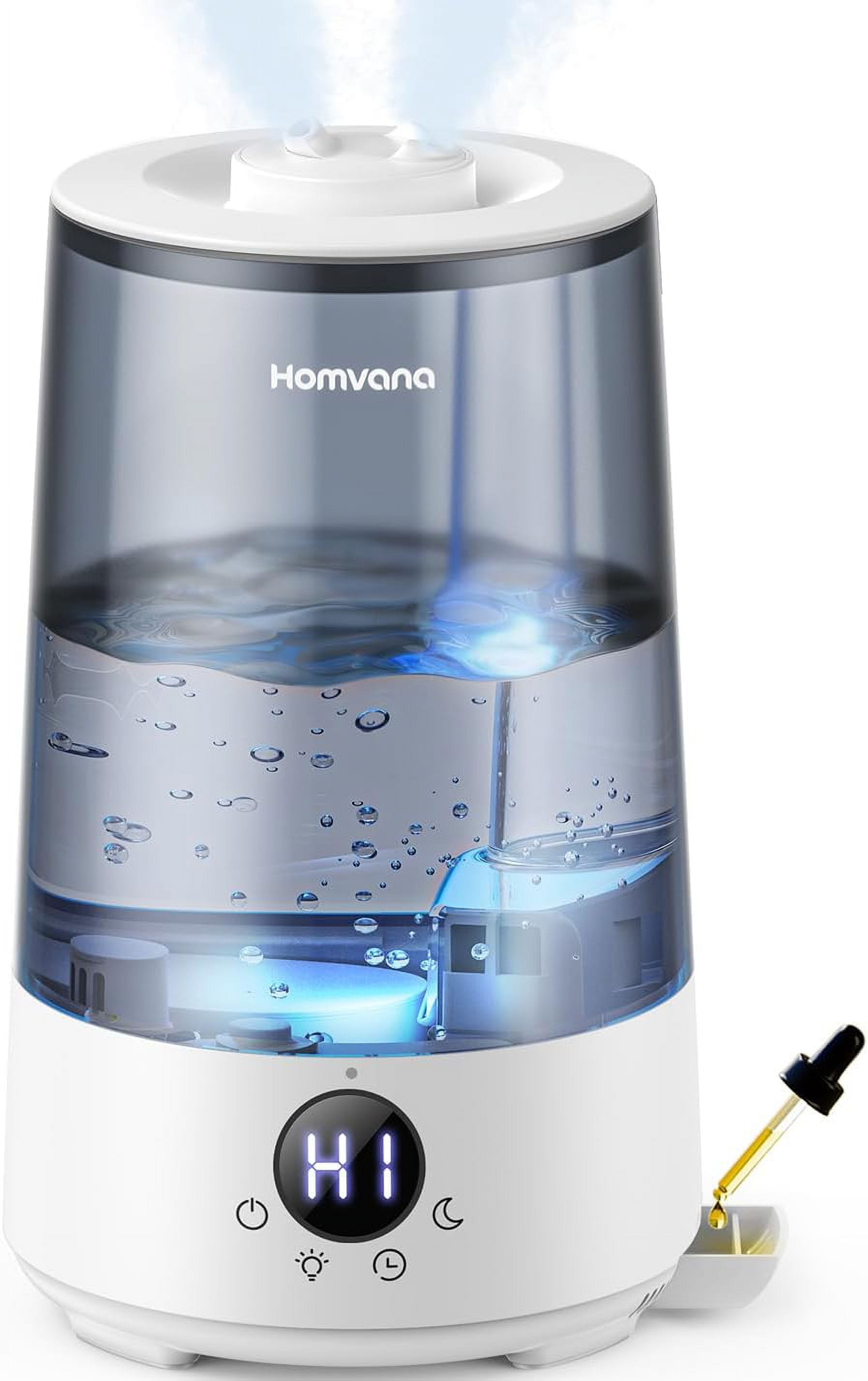Humidifiers for Bedroom Home, 3.6 L Cool Mist Top-Fill 34H Super Long ...