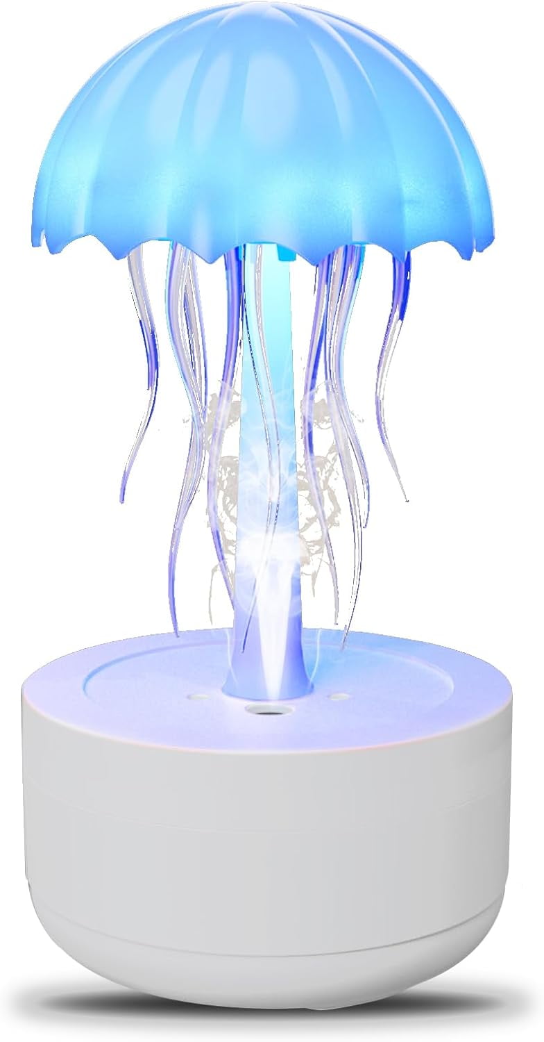 Humidifiers for Bedroom Home - Jellyfish Humidifier,300ml Essential Oil ...