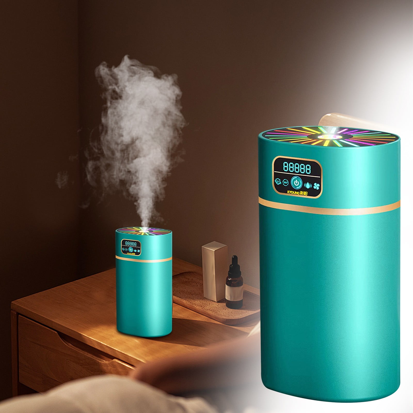 Humidifiers For Bedroom And Large Room 1.1L Cool Mist Humidifier For ...