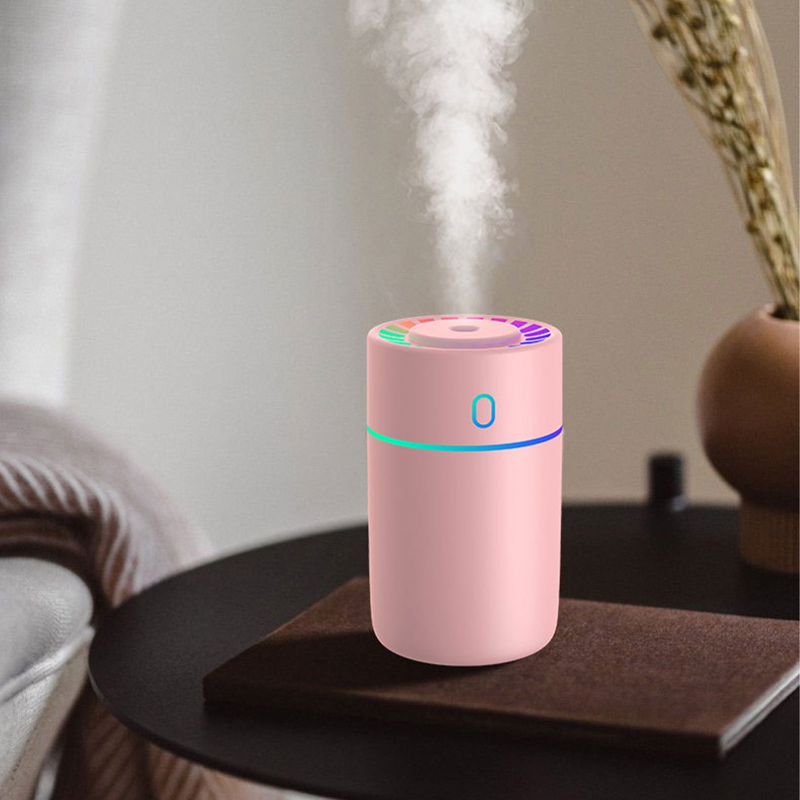 Humidifiers for Bedroom Portable Mini Humidifier with 7-color Lights ...
