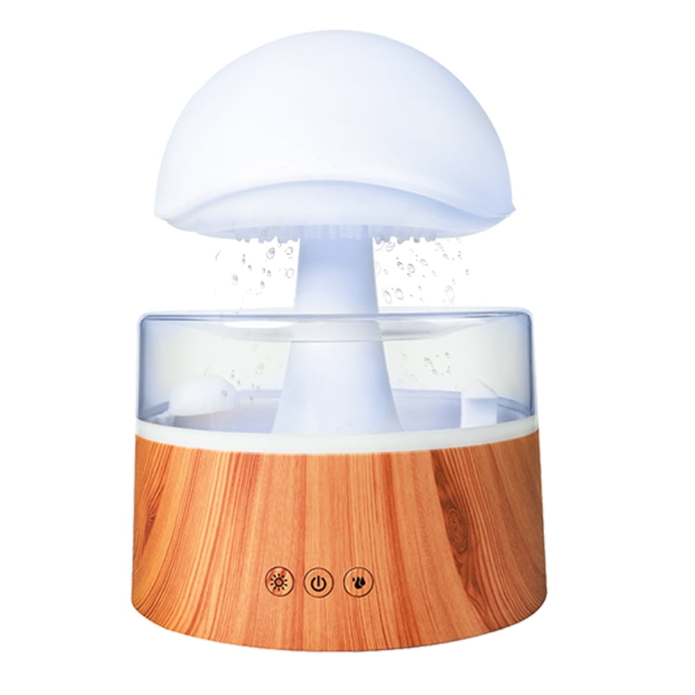 Humidifiers,Rain Cloud Drip White Noise With 7 Colors Mood Cloud Water ...