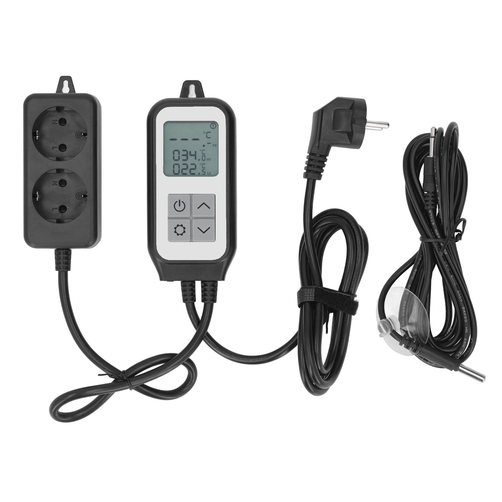 Humidity Controller Pre Wired Outlet Dual Stage Humidifier Dehumidifier ...