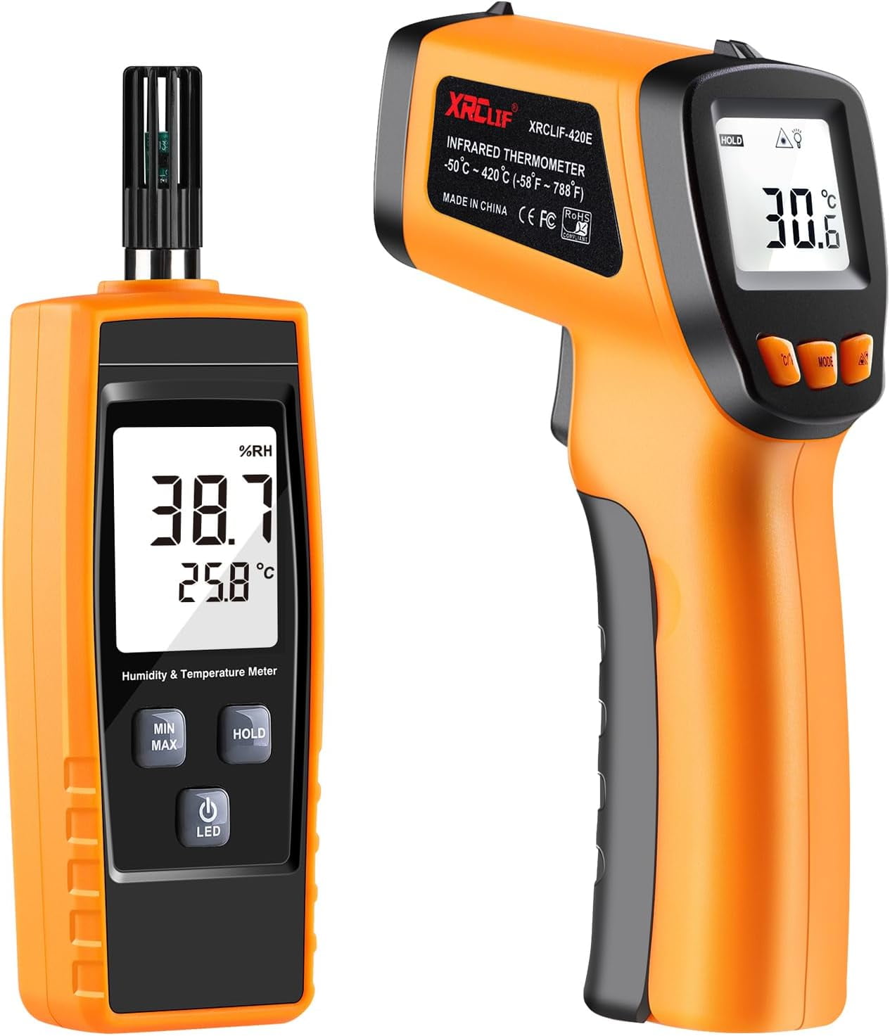 Humidity Meter & Infrared Thermometer - Walmart.com