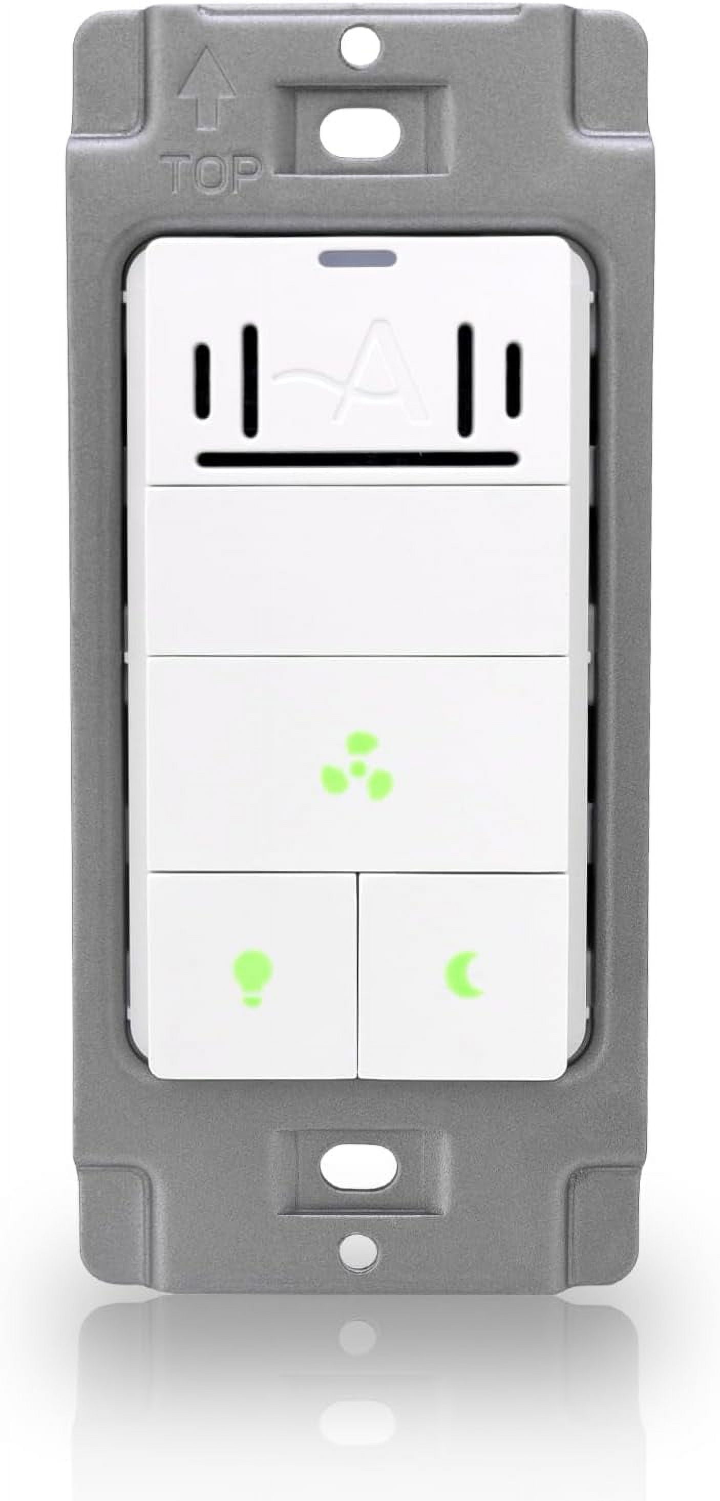 Humidity Sensor Switch for Bathroom Exhaust Fan, LED Light, Night Light ...