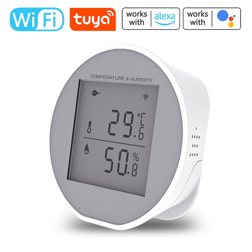 Humidity Tuya WiFi Temperature Humidity Sensor Intelligent ...