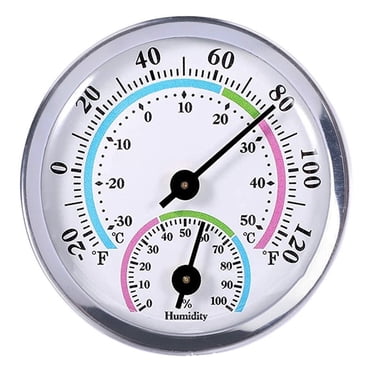 Western Humidor Caliber 4R Hygrometer and Thermometer Humidity Reader ...