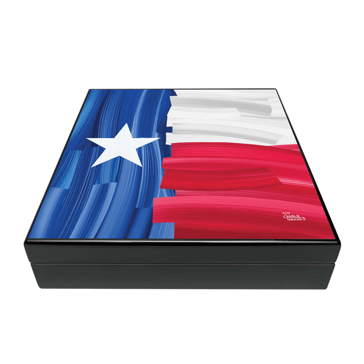 Humidor Supreme 20 Count Cigar Capacity, Texas Flag Turano Series ...