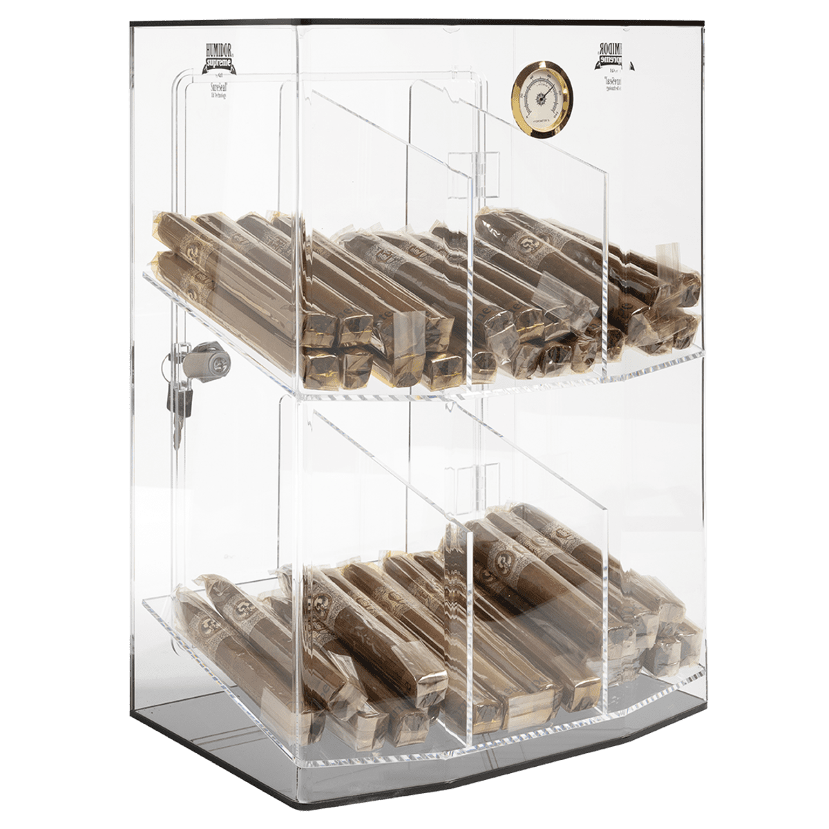 Humidor Supreme Acrylic Cigar Display, 6 Bin - Walmart.com