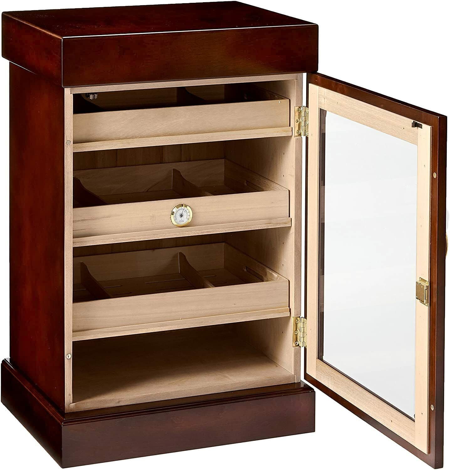 Humidor Supreme Large Cabinet, Mini Tower with Adjustable Shelves, 1000 ...