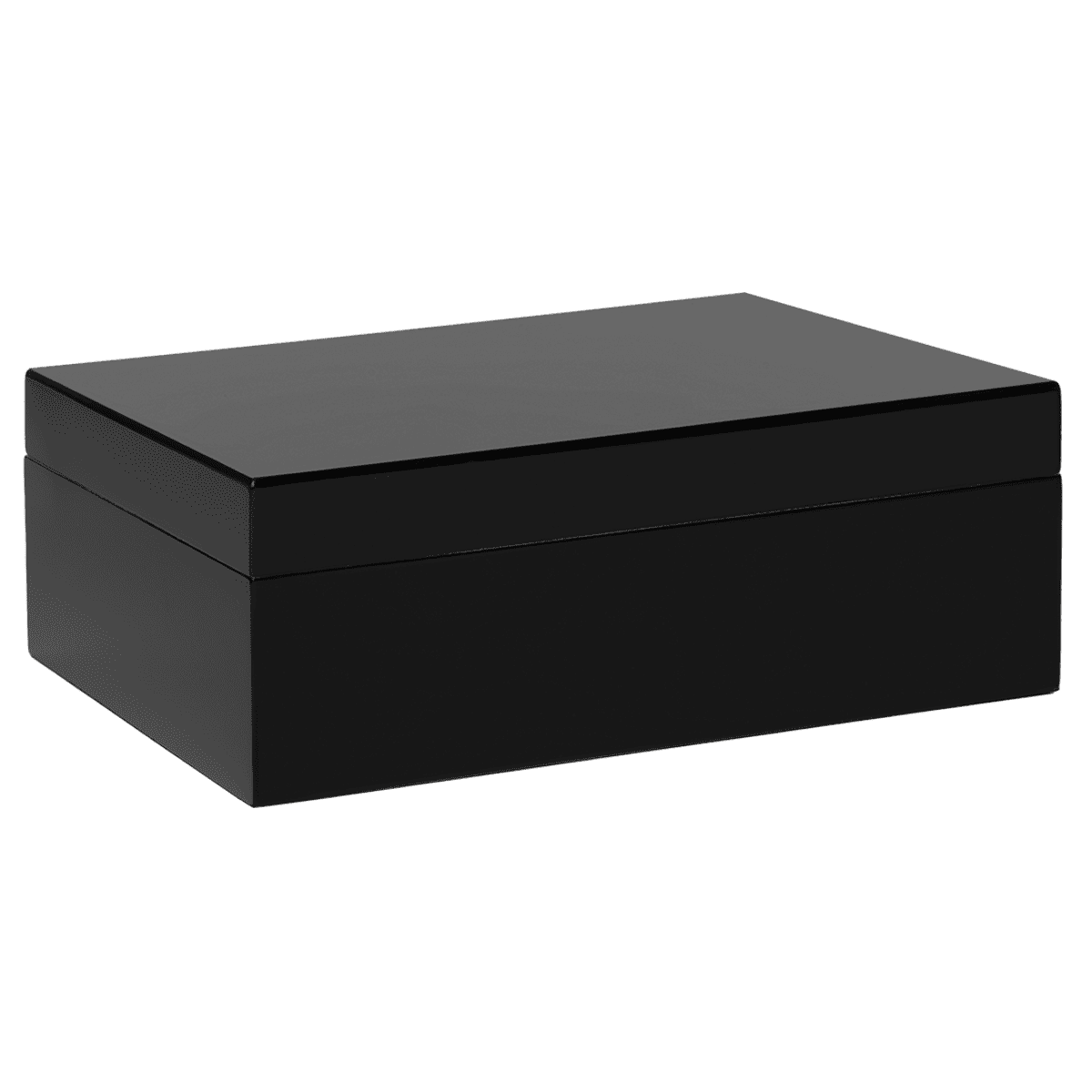 Humidor Supreme® Porto Series, 40-70 cigar capacity, Black - Walmart.com