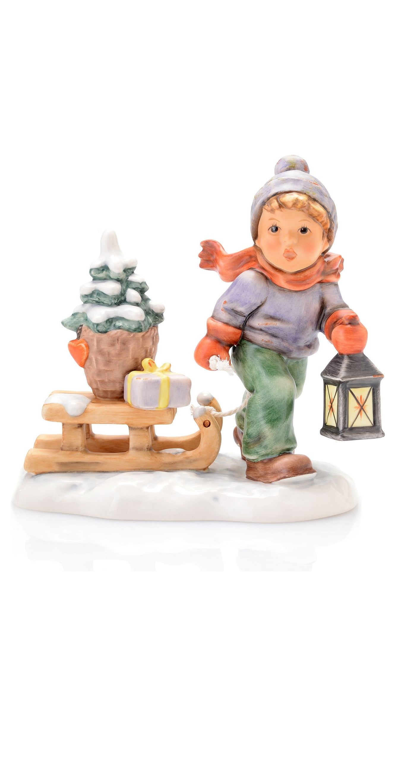 Hummel figurine Christmas is coming, original MI Hummel Collection ...