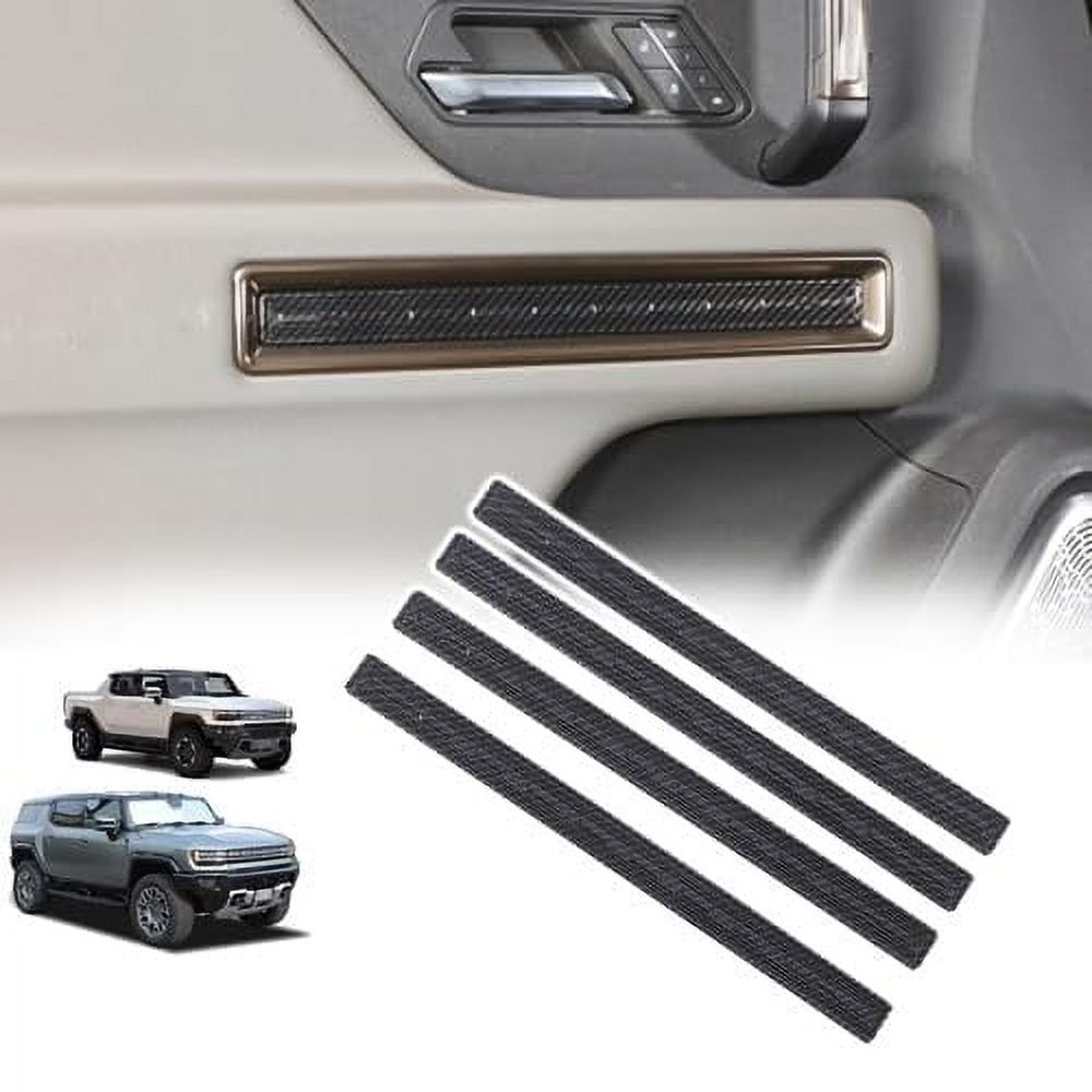for Hummer EV Accessories SSF20 Interior Side Door Panel Strip Cover ...