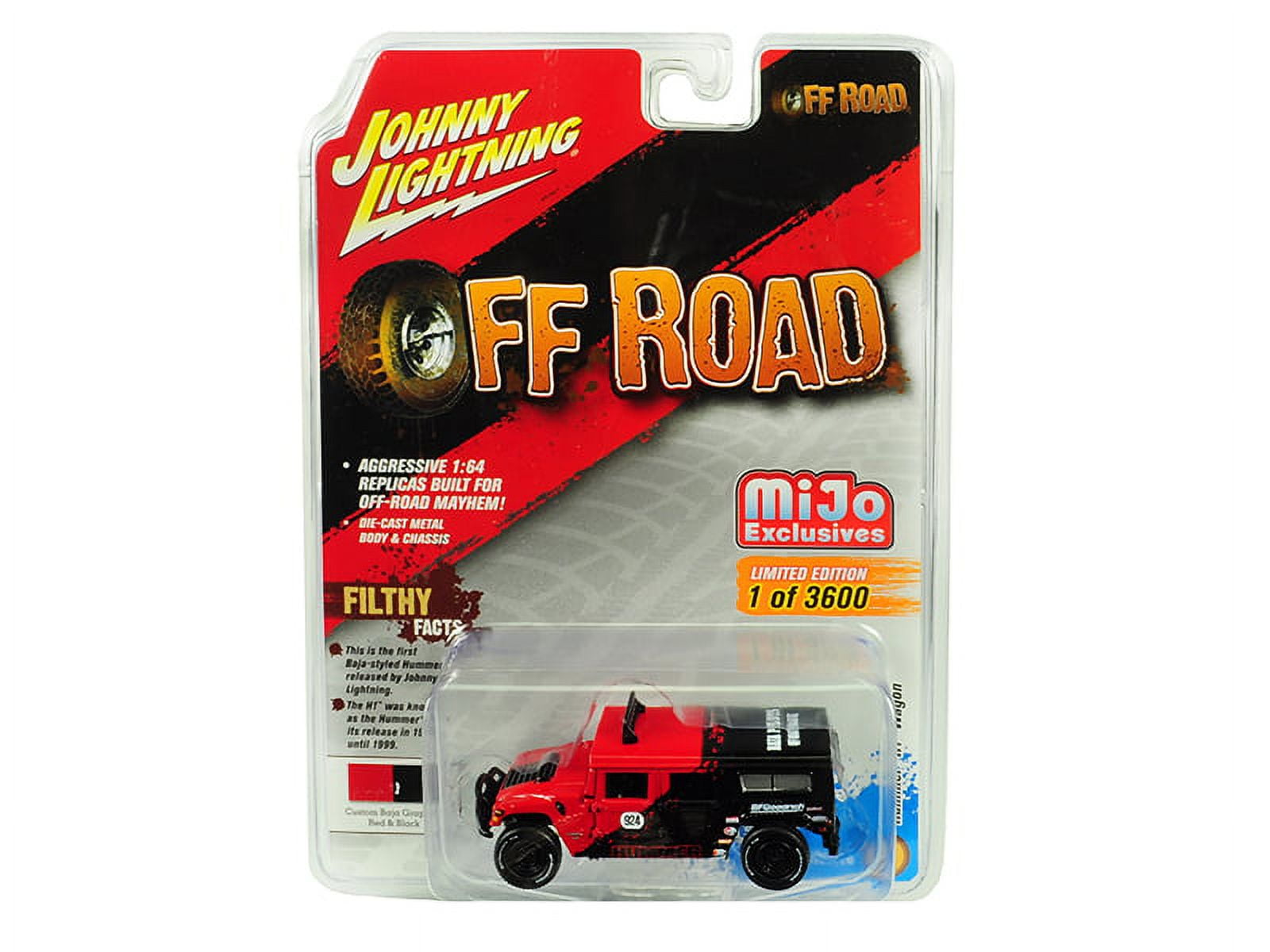 Hummer H1 Wagon #924 Red and Black \Baja Pilots\" \"Off Road\" Limited ...
