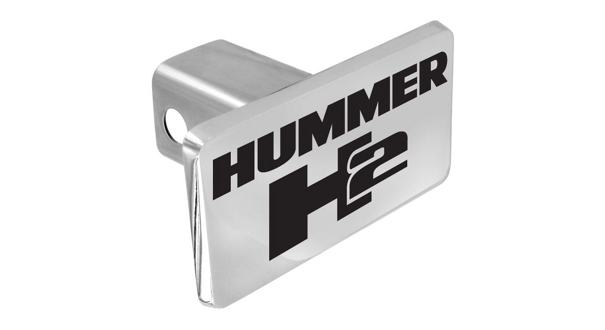Hummer H2 Emblem Metal Trailer Hitch Cover Plug - Walmart.com