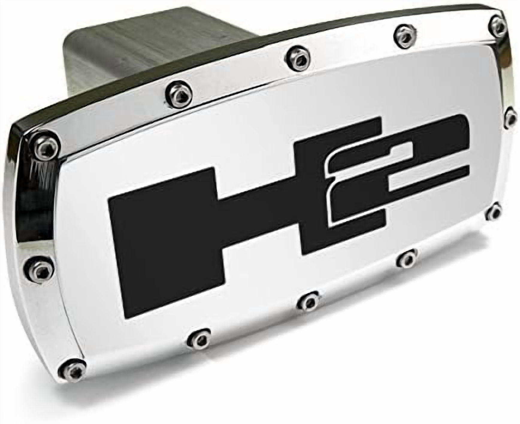 Hummer H2 Logo Chrome Billet Tow Hitch Cover - Walmart.com