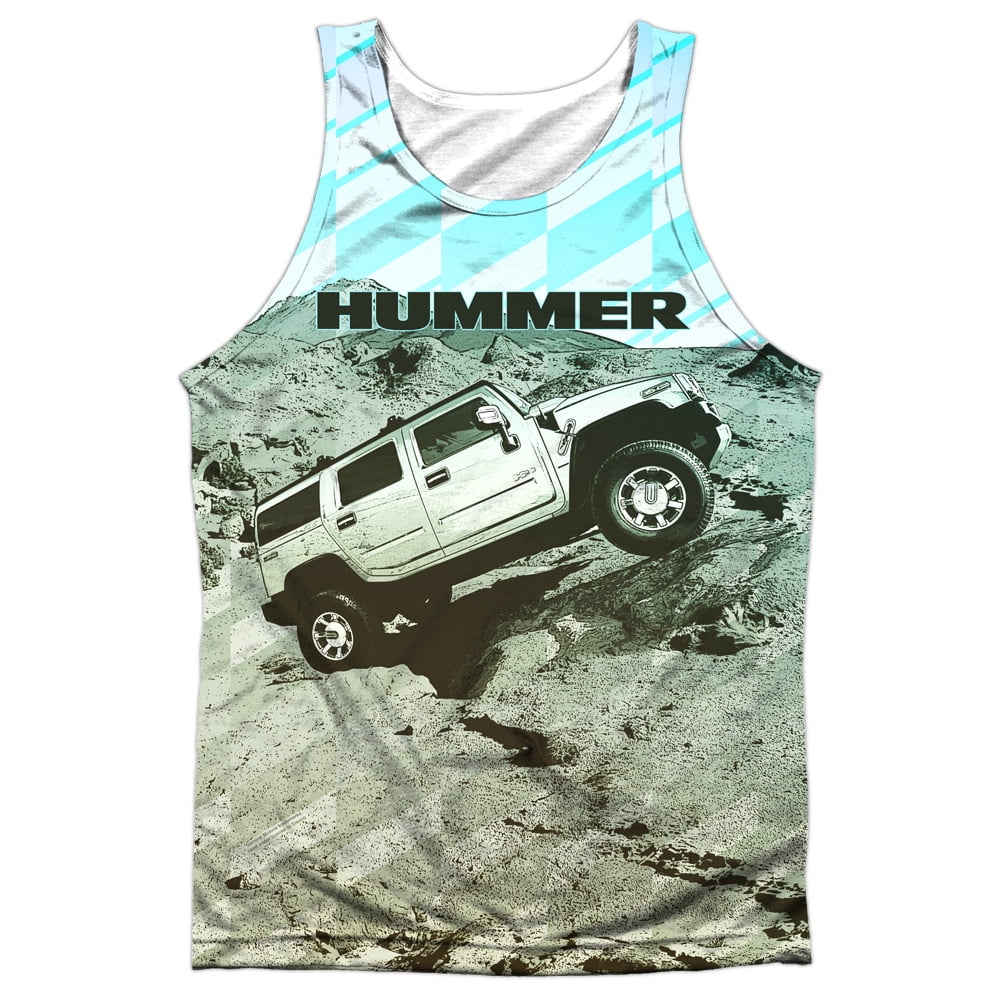 Hummer/Trek Mens Sublimation Polyester Tank Top Shirt - Walmart.com
