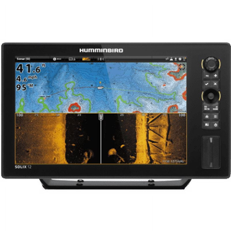 Humminbird 410400-1 SOLIX 12 CHIRP MEGA SI GPS Sonar Fishfinder ...