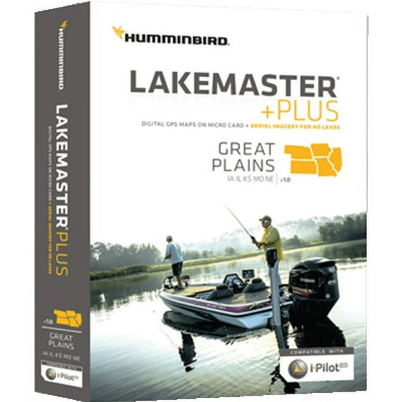 Humminbird 600017-4 Lakemaster+ Maps, Great Plains - Walmart.com