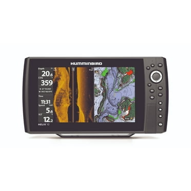 Humminbird Fishfinder HELIX 12 CHIRP MEGA SI+ GPS G4N CHO with Depth ...