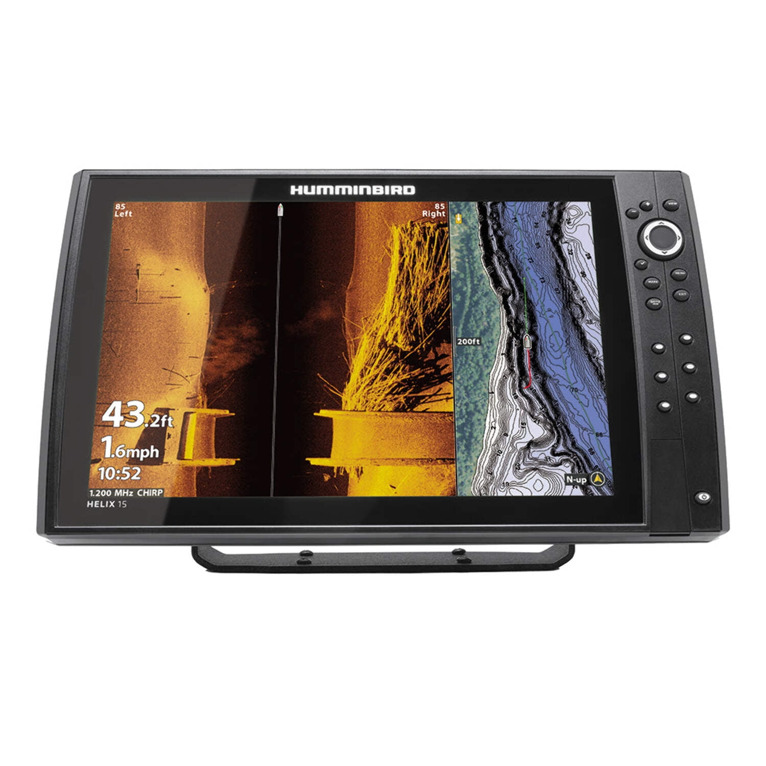 Humminbird Helix 15 Chirp Mega Si+ Gps G4N - Walmart.com