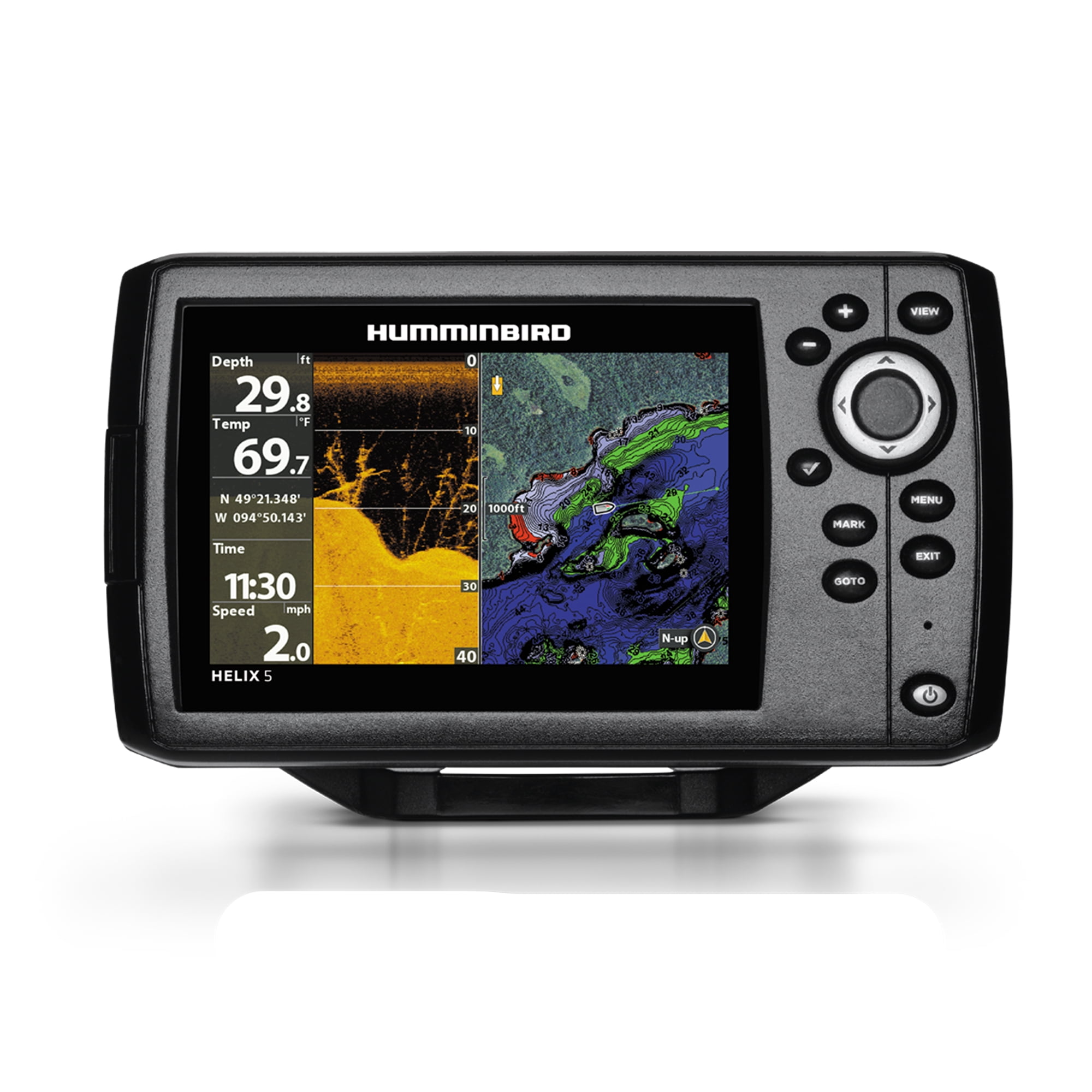 Humminbird Helix 5 Chirp DI GPS G2 Nav+ Fishfinder 410220-1NAV ...