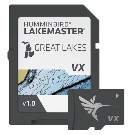 Humminbird Lakemaster Chart Card, Ontario - Depth Fishing Fish Finder ...