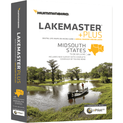 Humminbird Lakemaster+ Maps Humminbird 600009-6 Lakemaster+ Maps, Mid ...