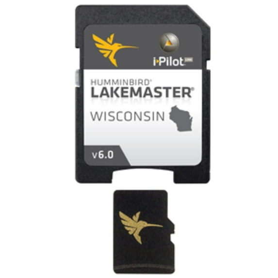 Humminbird Wisconsin Digital Chart MicroSD with Adapter - Walmart.com