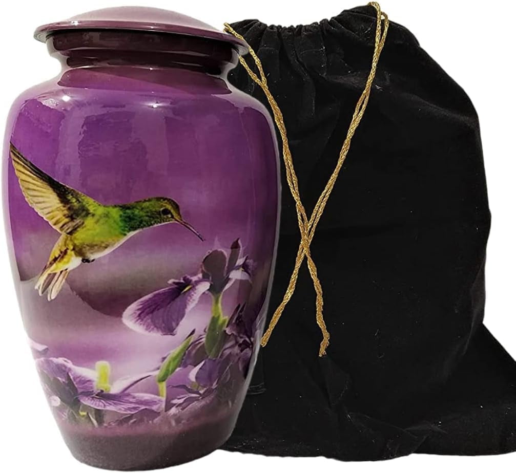 Humming Bird Design Urns for Human Ashes Adult Cremation Urn with ...
