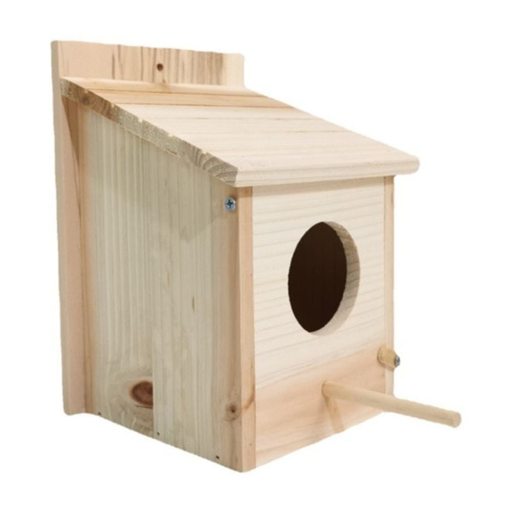 Humming Bird Houses for Outdoor Hanging Small Bird Nesting Box - Wood ...