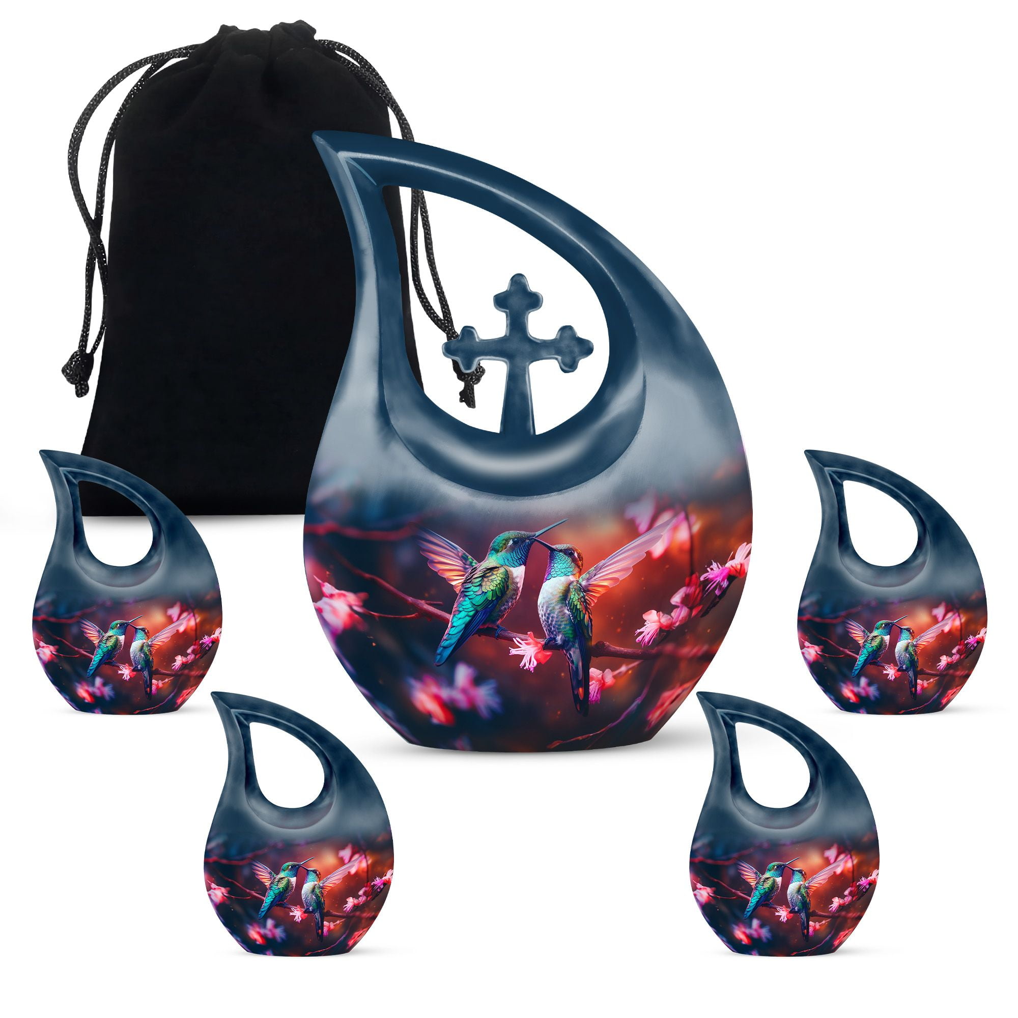 Humming Bird Urn - Urn For Ashes Adult Male - Large Urn For Human Ashes ...