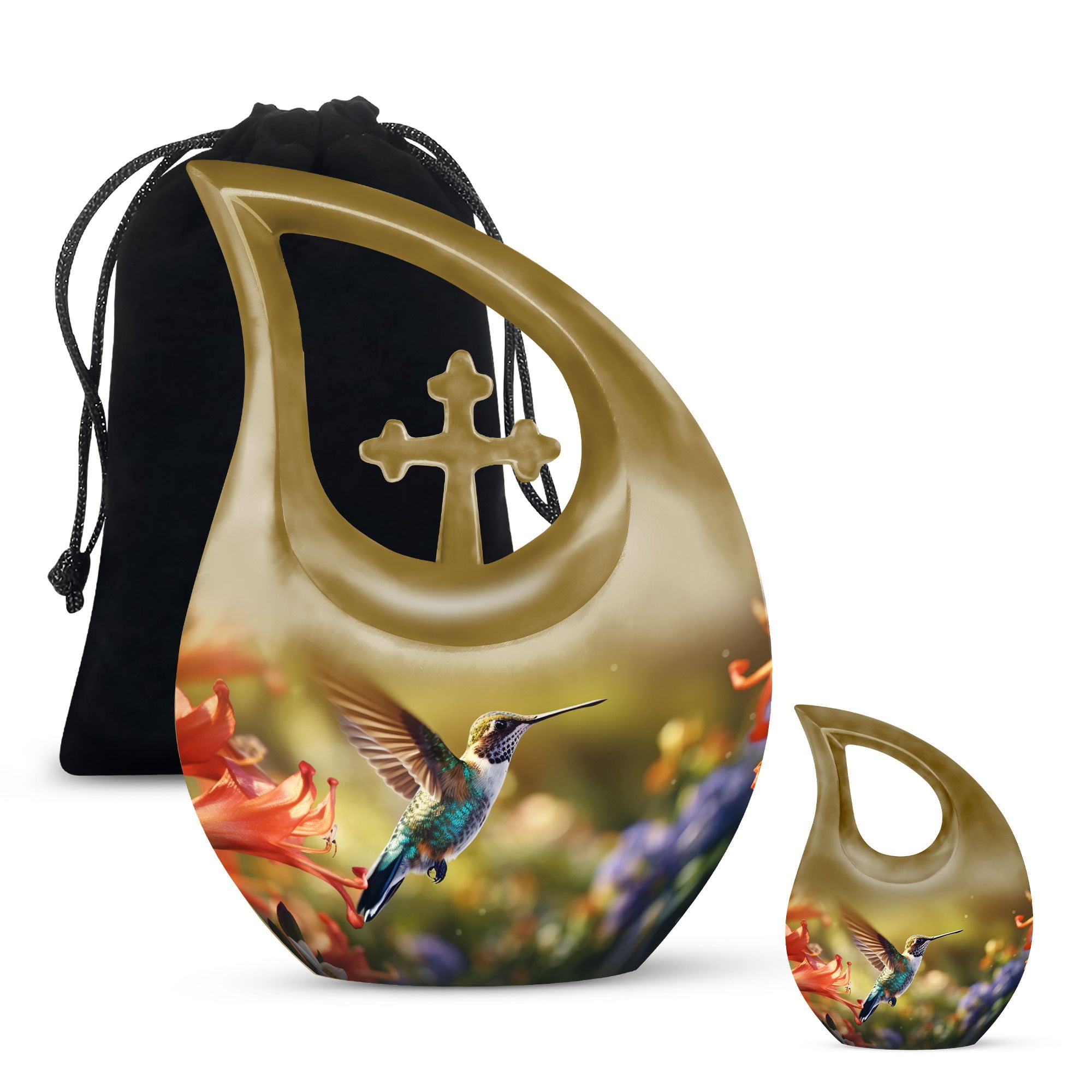 Humming Bird urn - urn for mom ashes & dad - cremation containers for ...