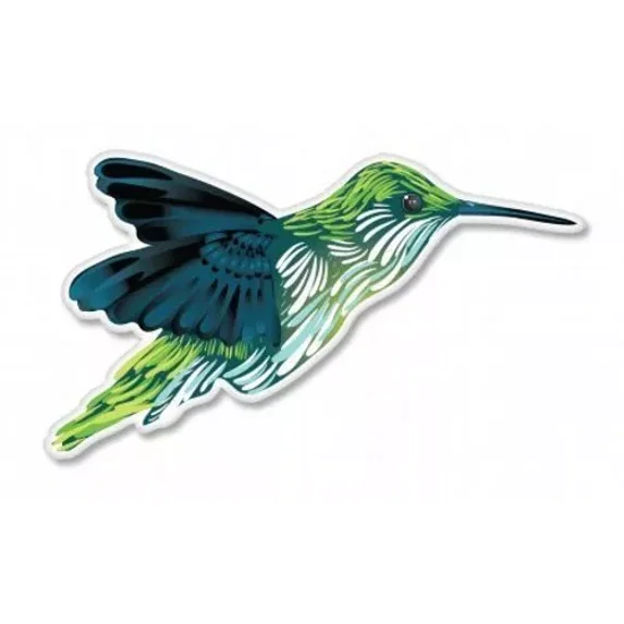 Hummingbird Artistic Design Car Sticker Phone Decal Water Bottle ...