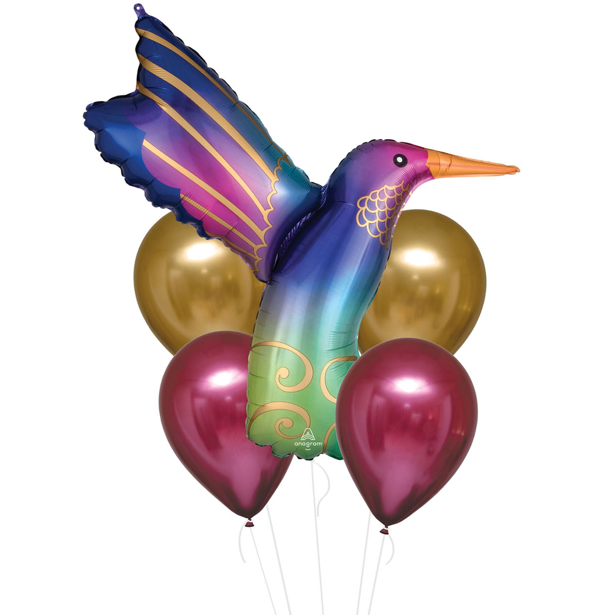 Hummingbird Balloon Bouquet - Walmart.com