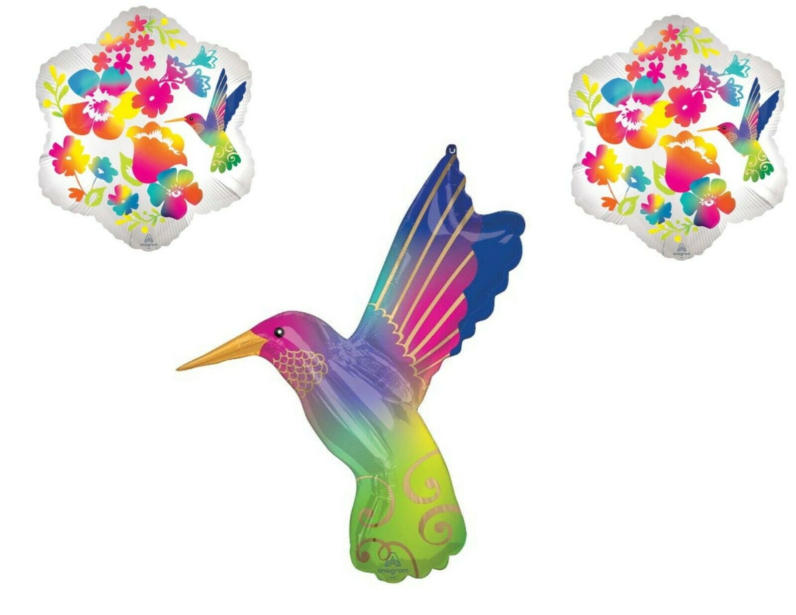 Hummingbird Balloons Decoration Supplies Birthday shower Garden Party ...