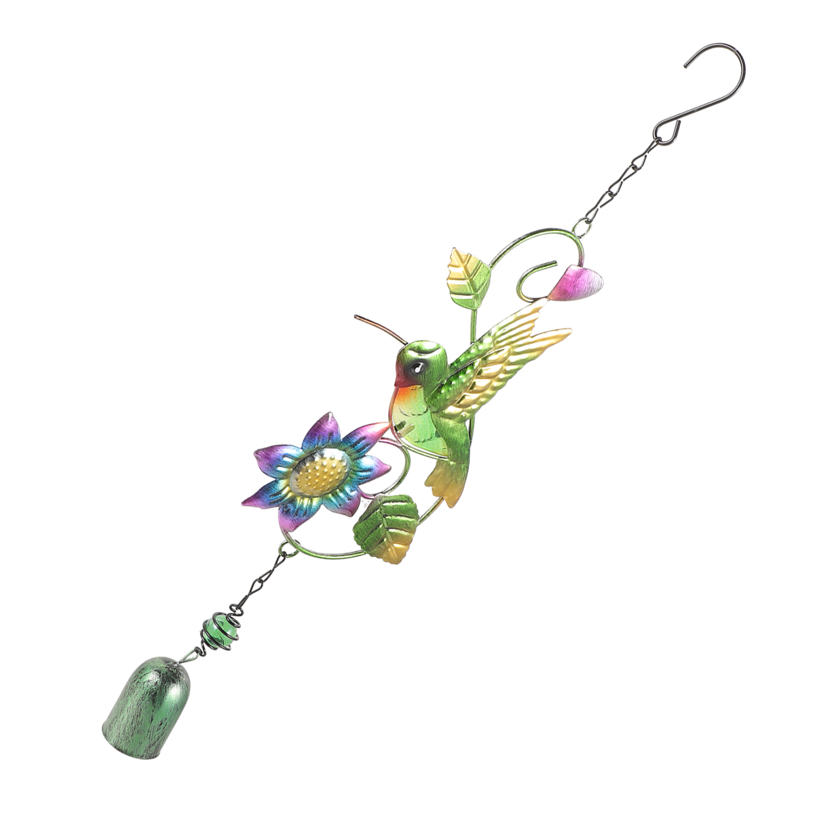 Hummingbird Chime Hummingbird Decor Hummingbird Outdoor Garden Hanging ...
