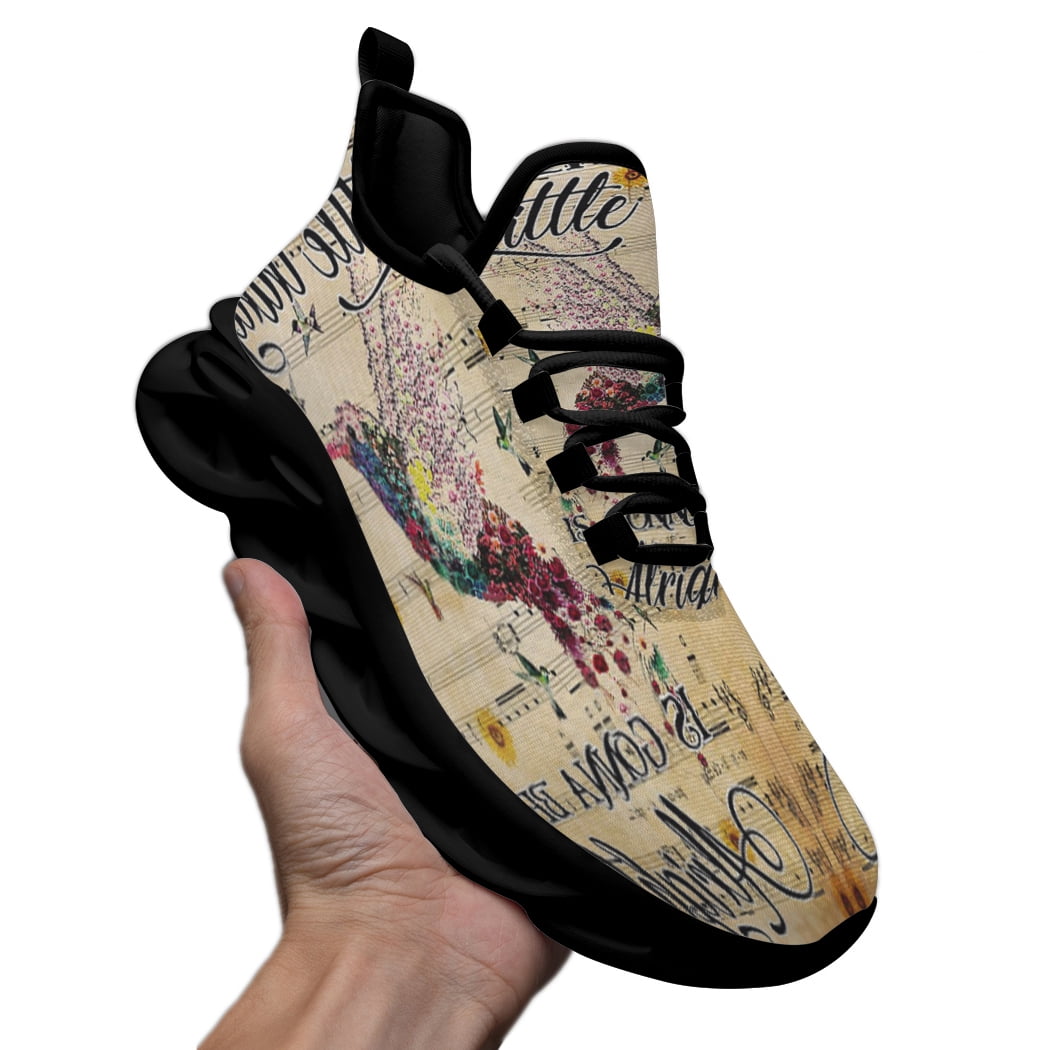 Hummingbird Every Little Things Is Gonna Be Alright Shoes Sneakers ...