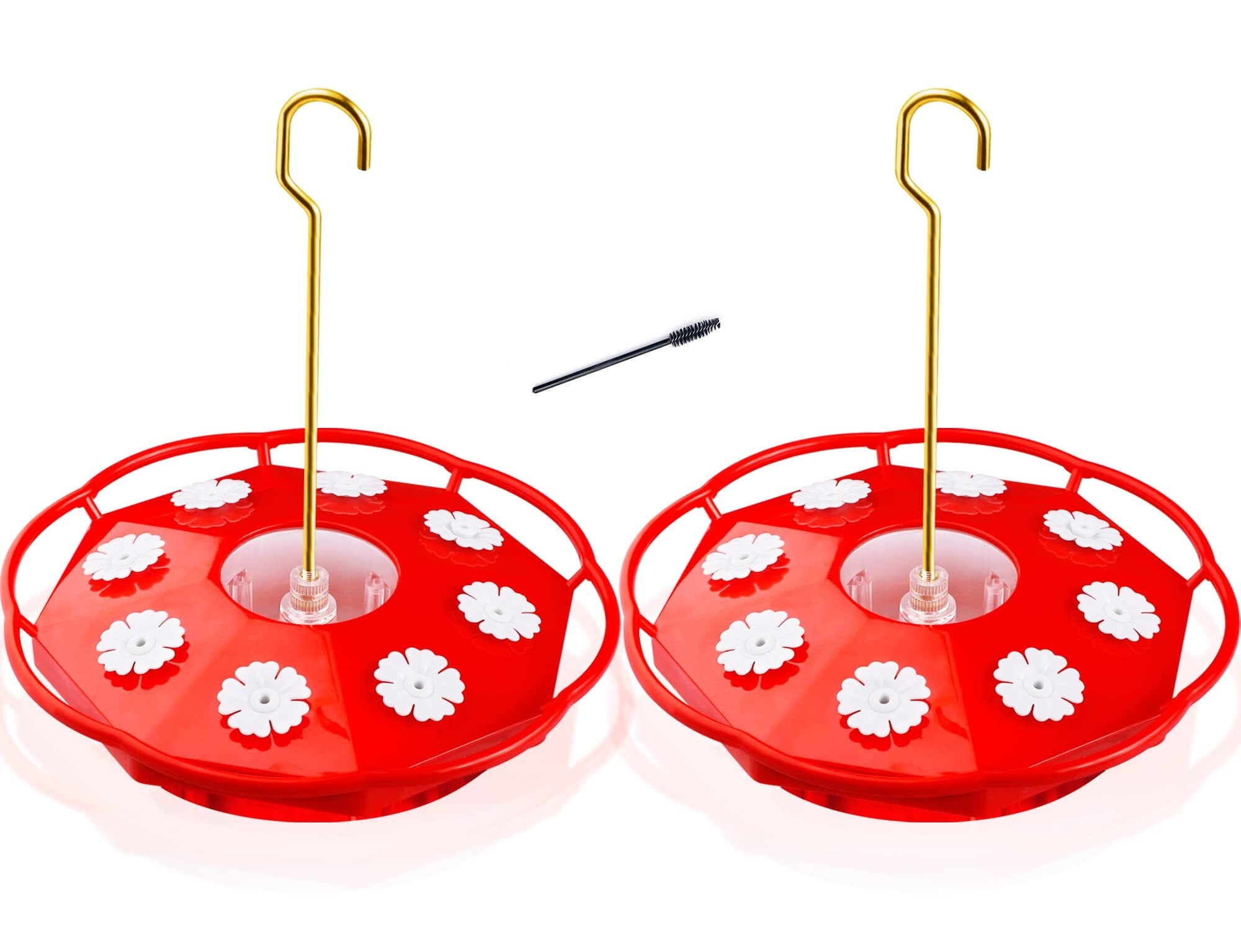 Hummingbird Feeder for Outdoors, 2 Pack, Leak-Proof, Easy to Clean and ...