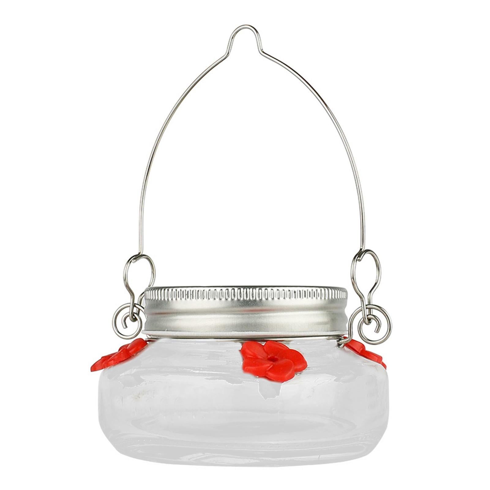 Hummingbird Feeder | Wild Birds Feeding Jar for Outdoors Hanging ...