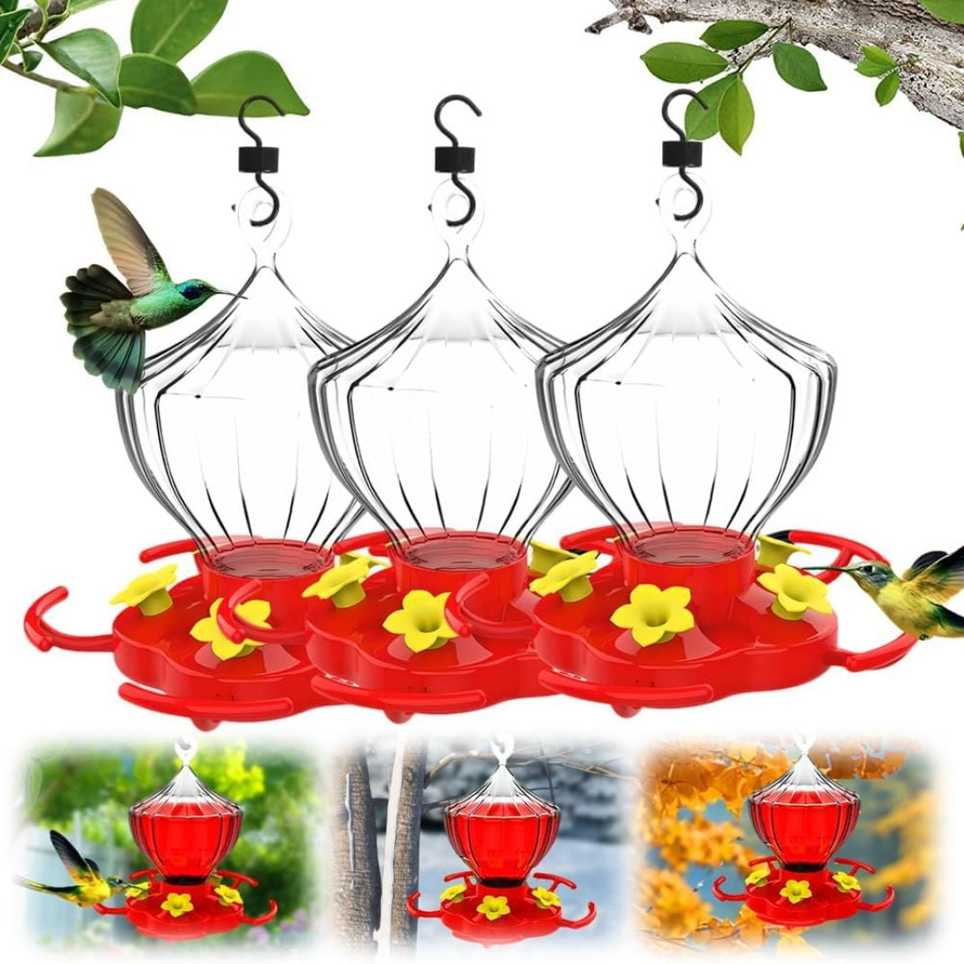 Hummingbird Feeders, 2025 New Hummingbird Feeders for Outdoors, Leak ...