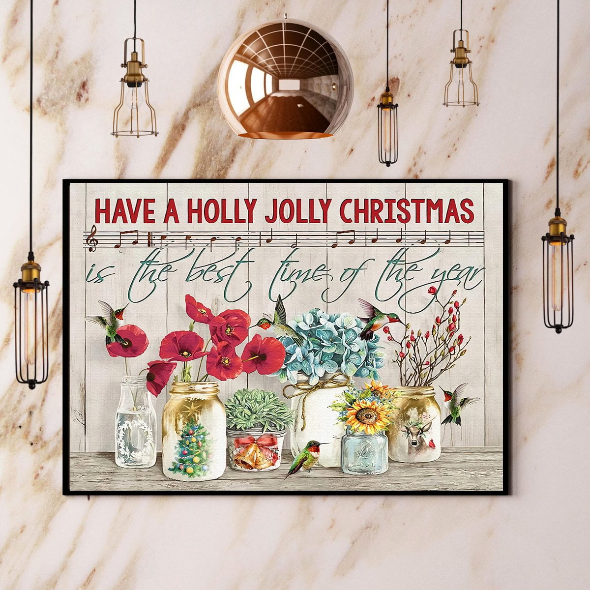 Hummingbird Flower Have A Holly Jolly Christmas Is The Best Time Of ...