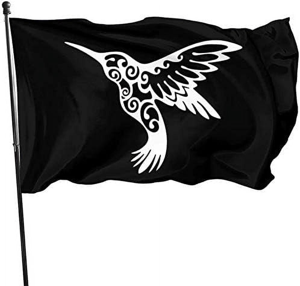 Hummingbird Garden Flag Outdoor Indoor Party Home House Sign Decor ...