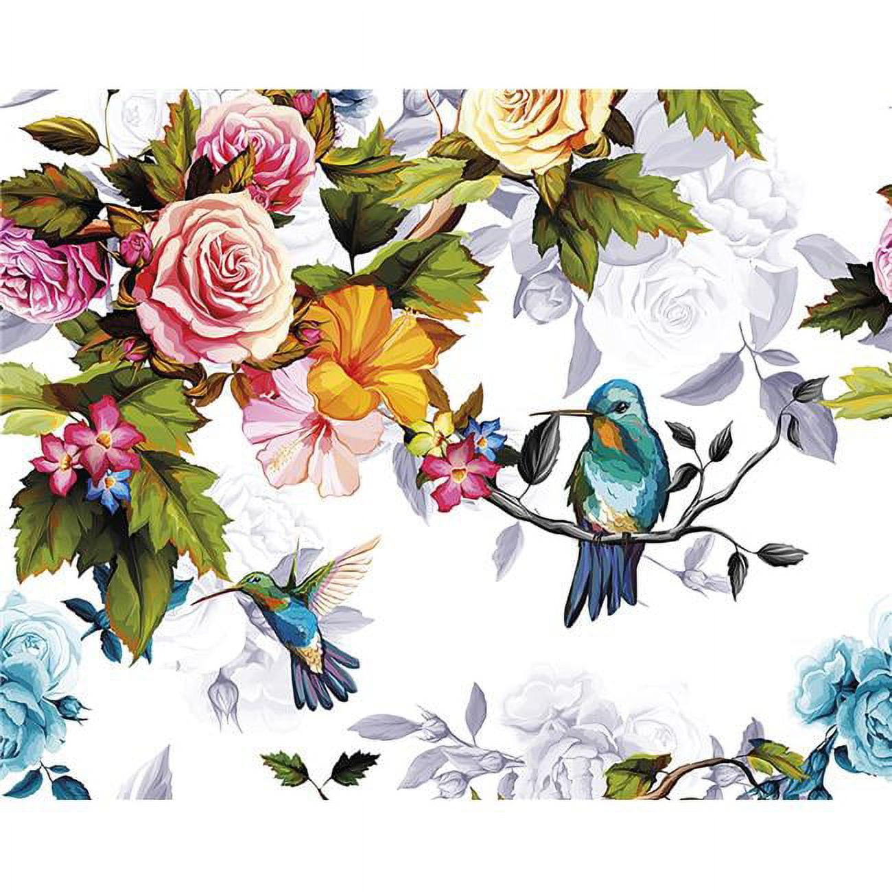 Hummingbird Garden Wall Mural - Walmart.com