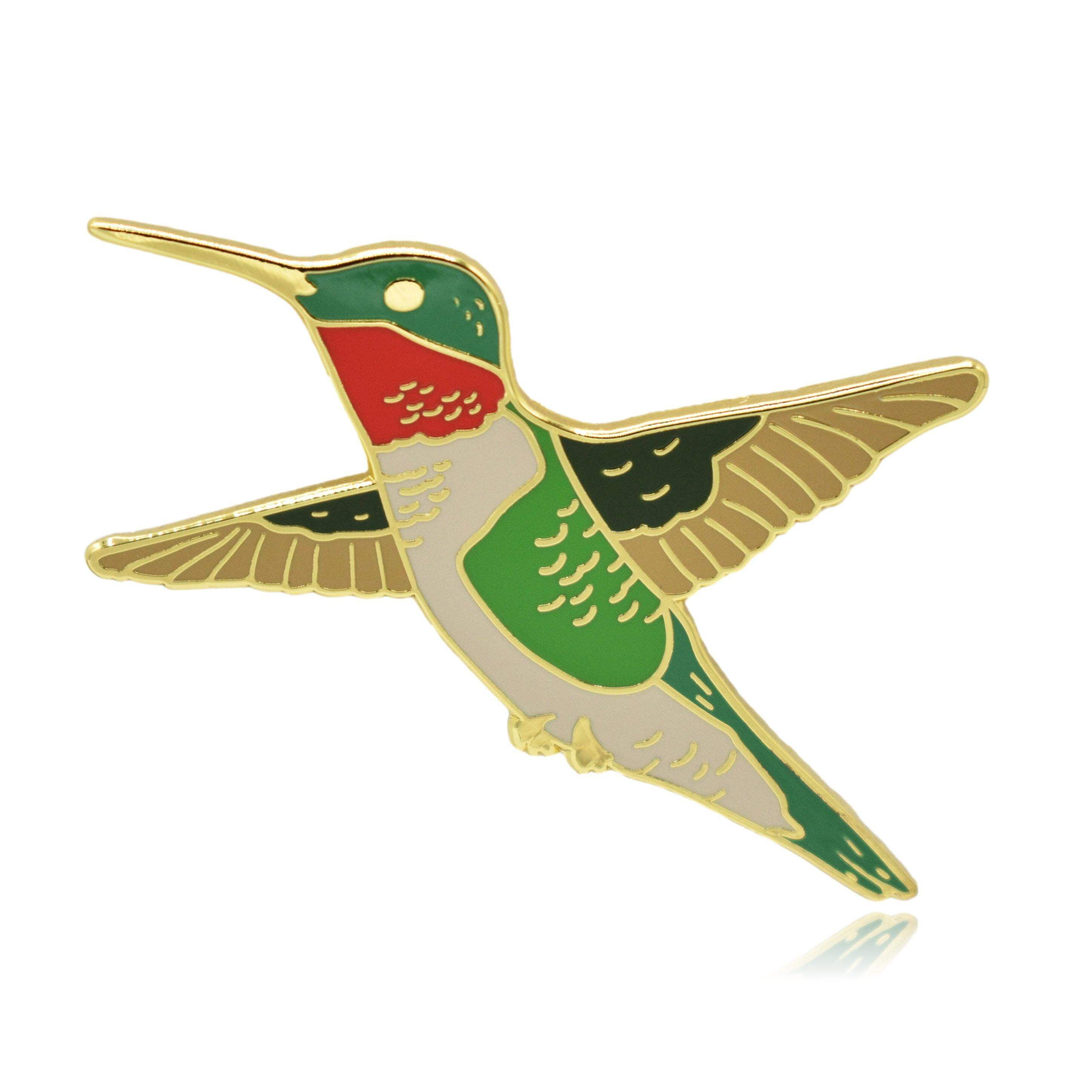 Hummingbird Hard Enamel Lapel Pin | Clayton Jewelry Labs - Walmart.com