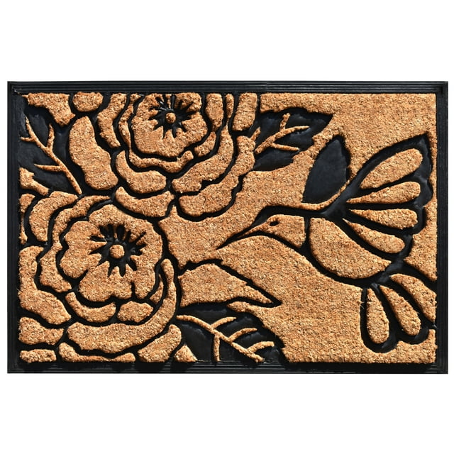 Hummingbird Haven Doormat - Stylish & Durable - Walmart.com