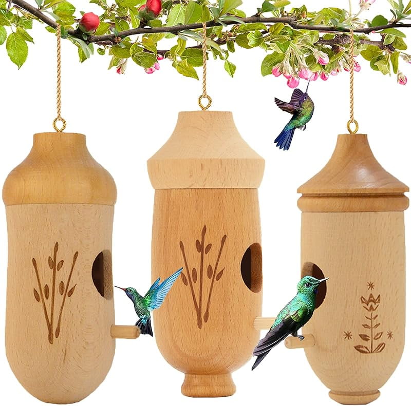 Hummingbird House,Bird House for Outside Hummingbird Houses for Outside ...