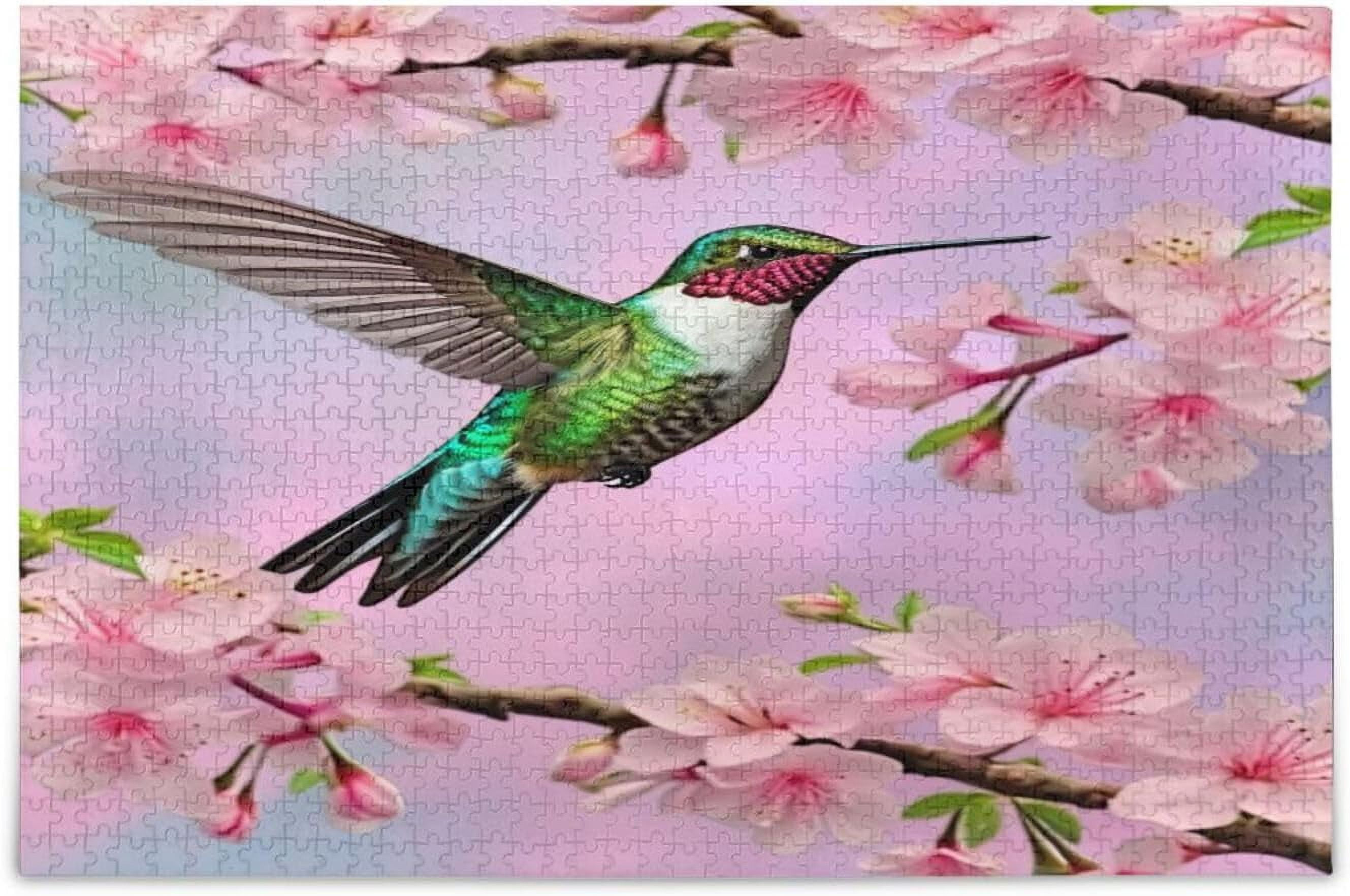 Hummingbird Jigsaw Puzzles for Adults 500 Piece, Puzzles 500 Pieces for ...